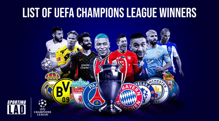 Complete List of UEFA Champions League Winners | sportinglad Complete List of UEFA Champions League Winners | sportinglad